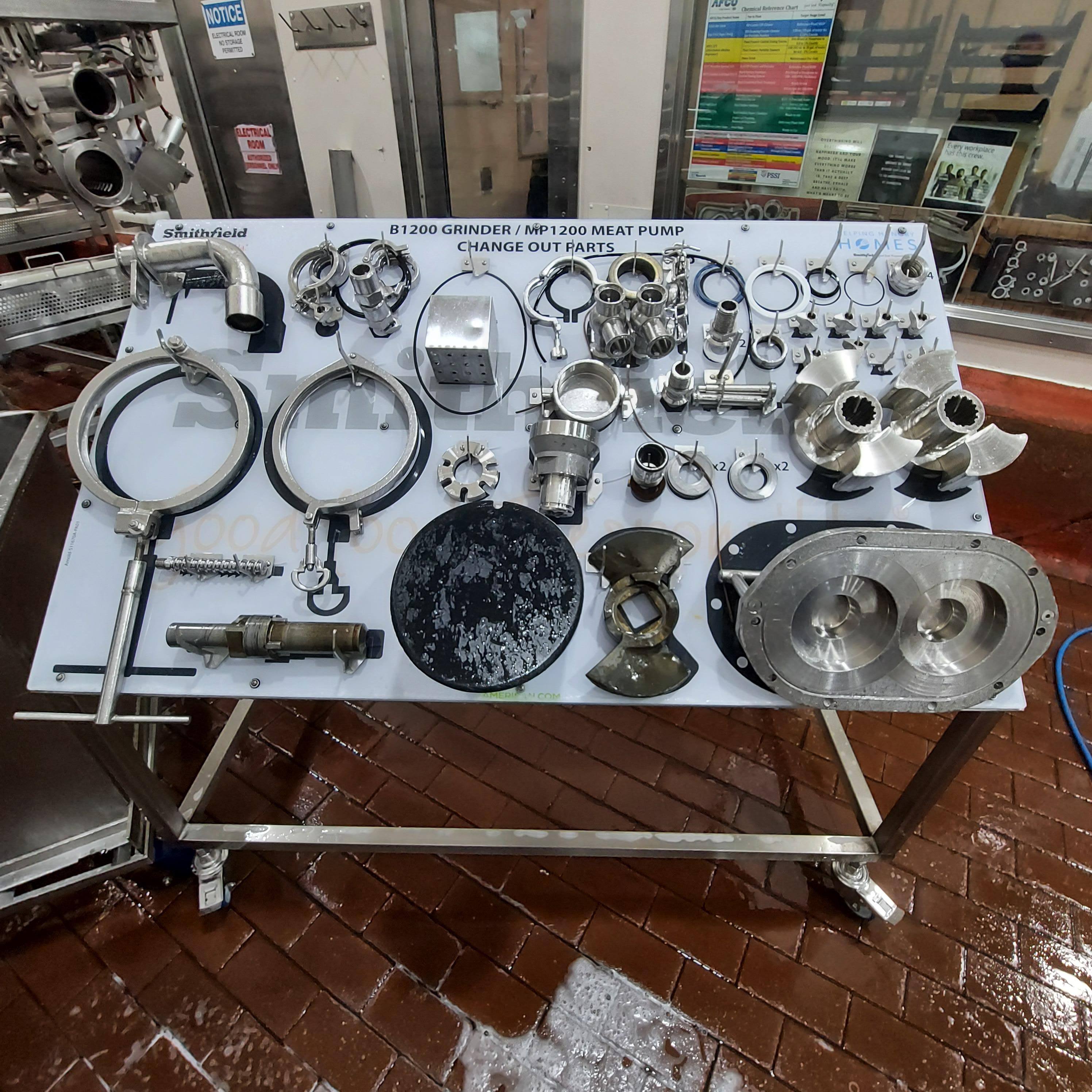 Cut Costs and Reduce Delays: Shadow Boards for Change-Out Parts